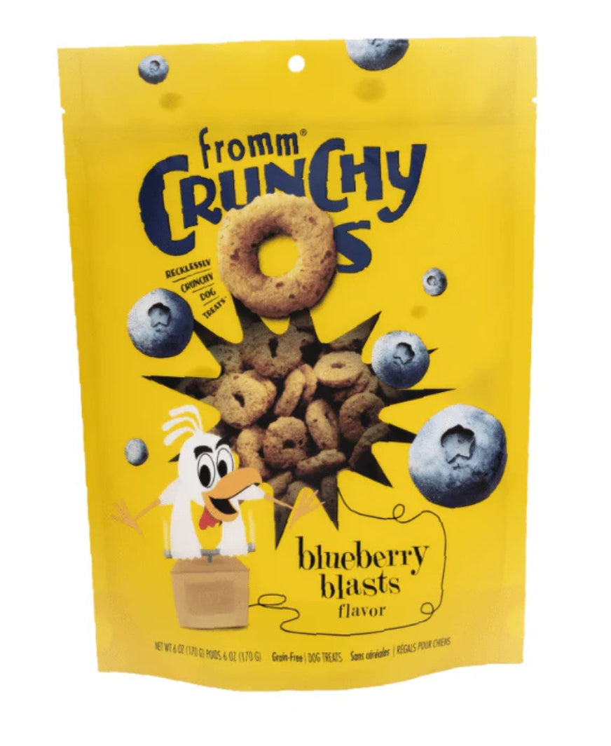 Gâterie Fromm® Crunchy O's® Saveur de Bleuet – ANIFORME